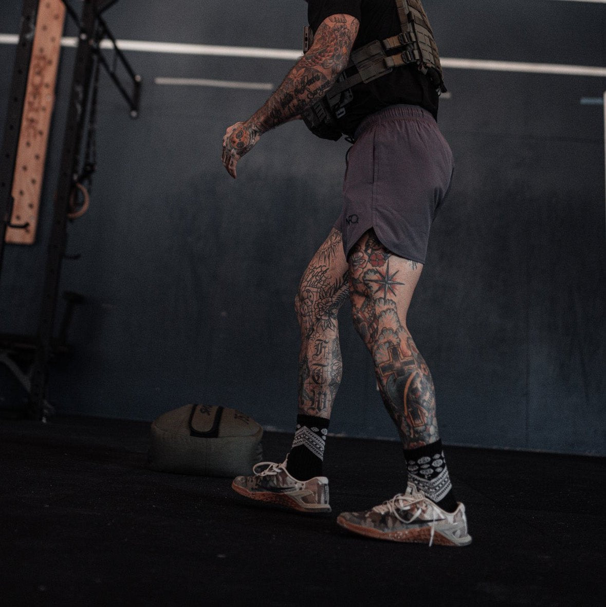 NFQ Training Shorts | Bruised Purple – NeverFuckingQuit
