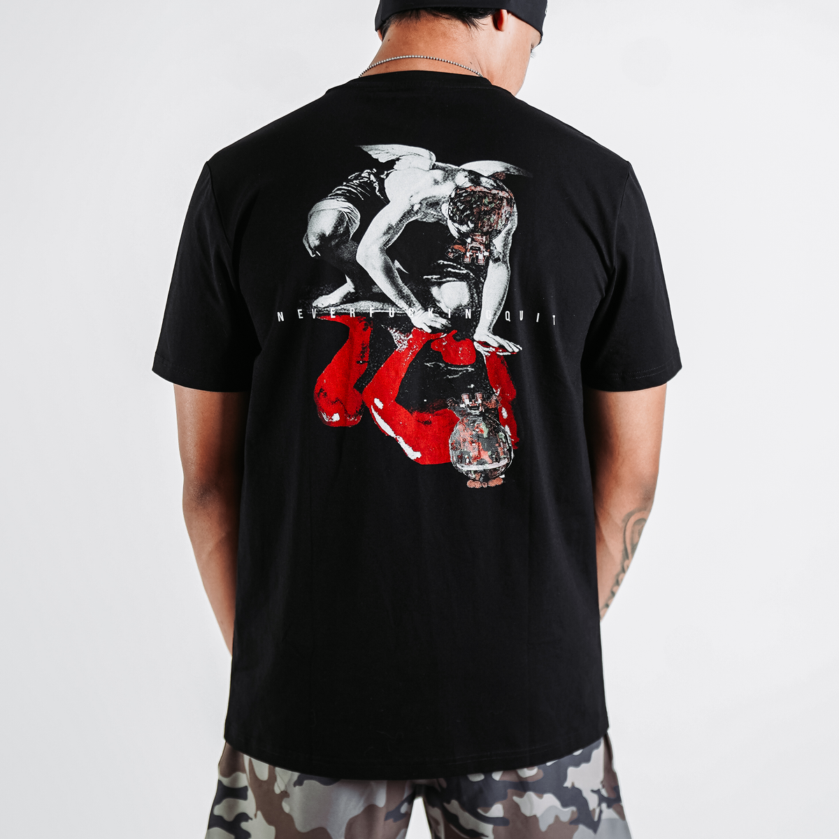 NFQ Performance Tee | Rise & Fall – NeverFuckingQuit