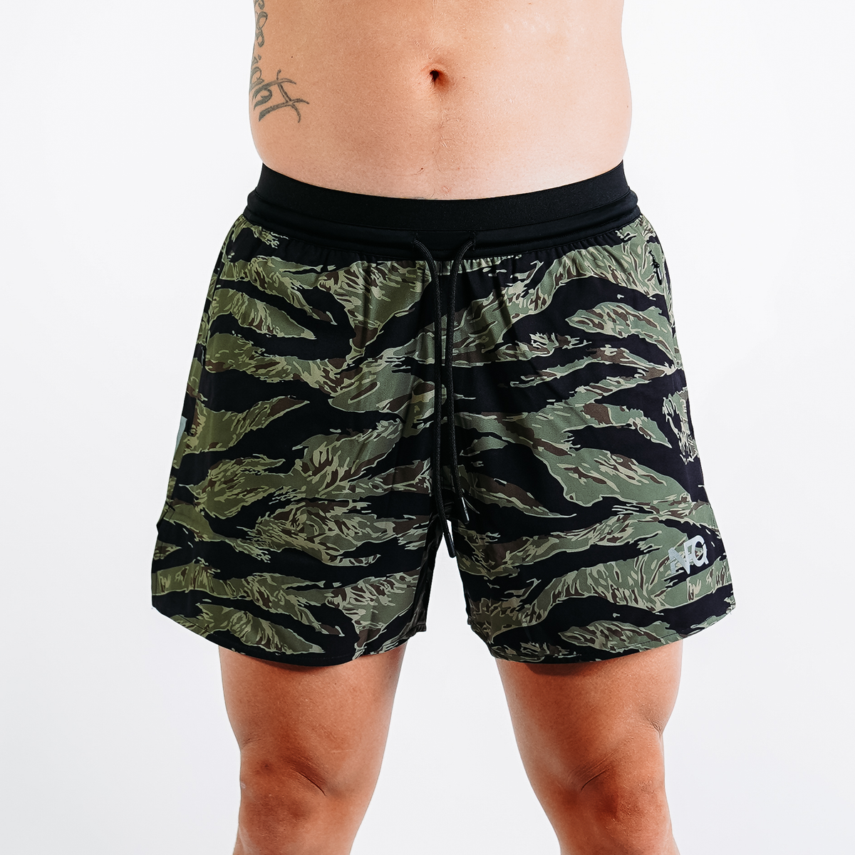 Tigerstripe Workout Shorts | NFQ – NeverFuckingQuit